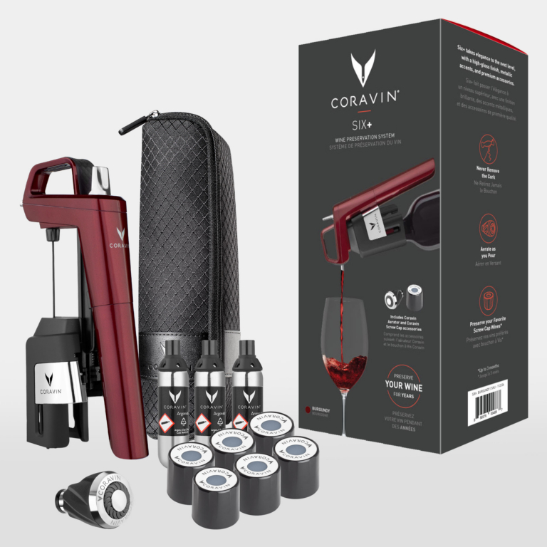 CORAVIN "Model Six Burgundy" vyno išpilstymo sistema - Prike