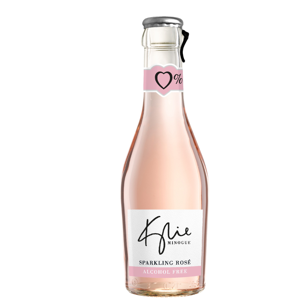 KYLIE MINOGUE Sparkling Rosé 0% MINI putojantis vynas - Prike