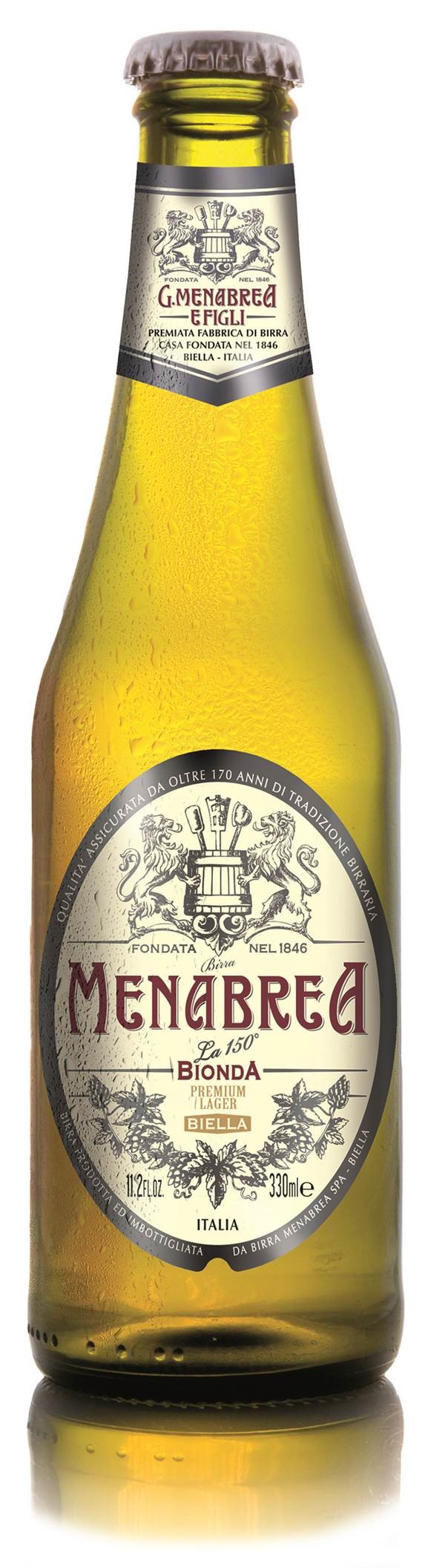MENABREA Lager 0.33L šviesus alus - Prike